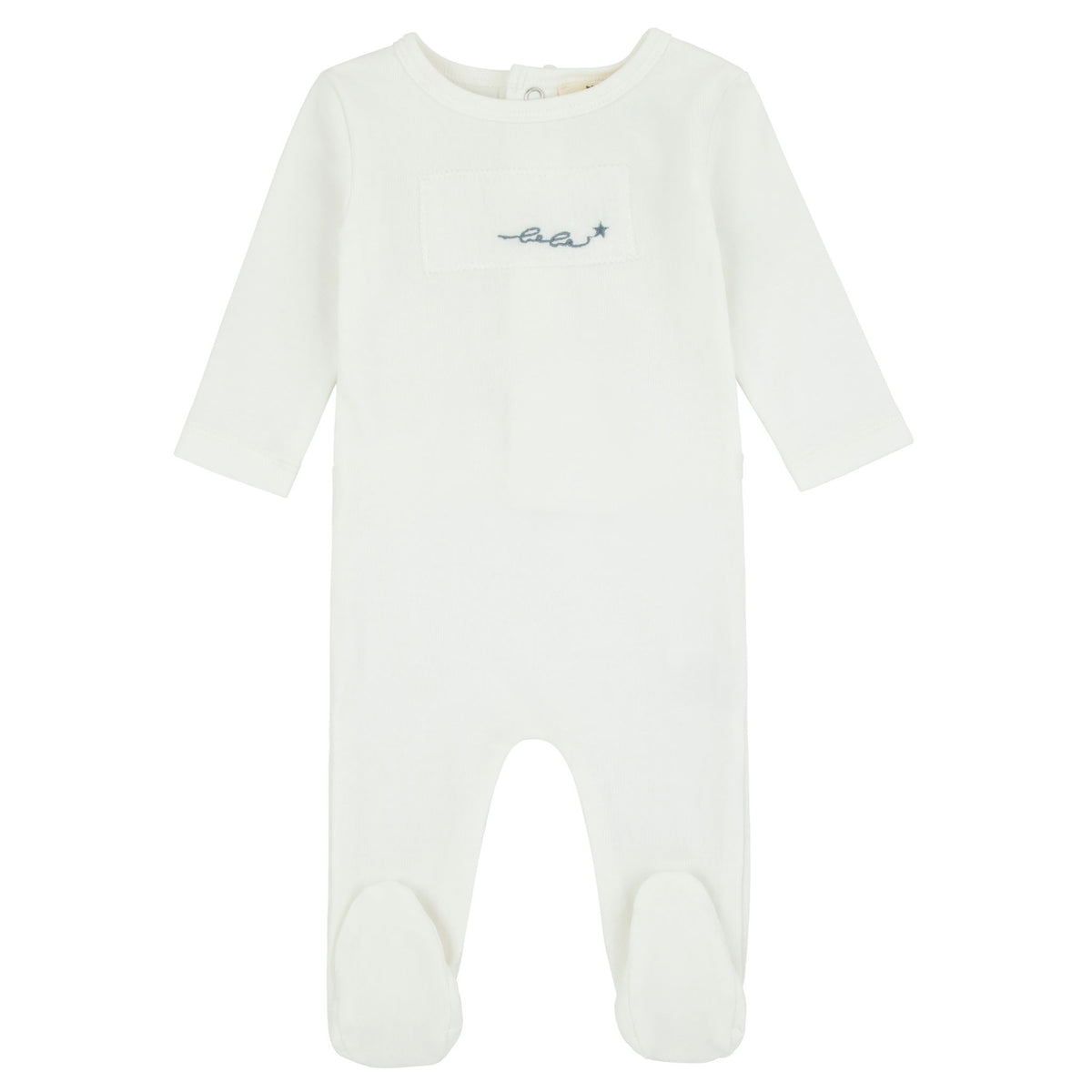 Noggi Light Blue Bebe Footie – Little Loungers