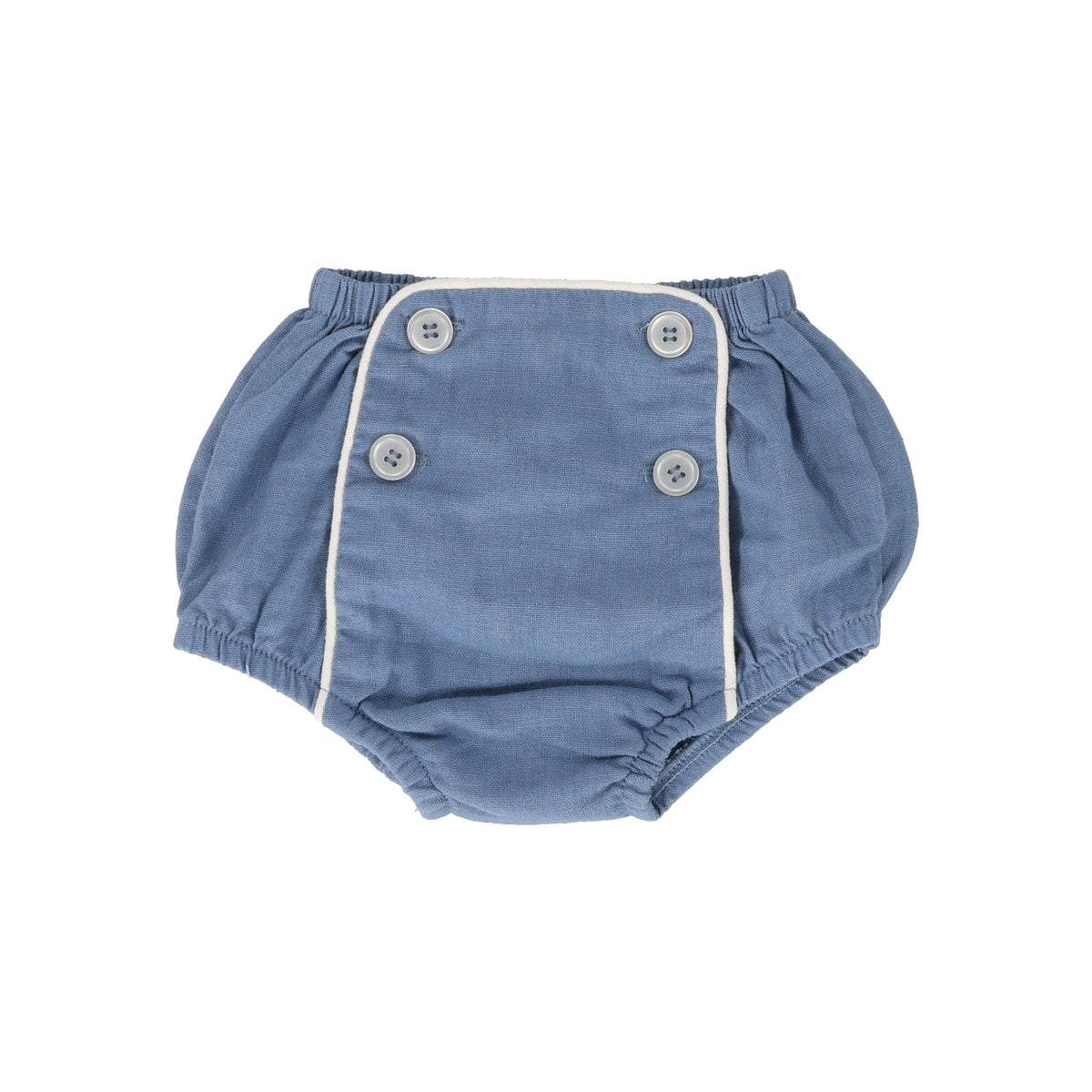 Analogie Bright Blue Button Bloomers – Little Loungers