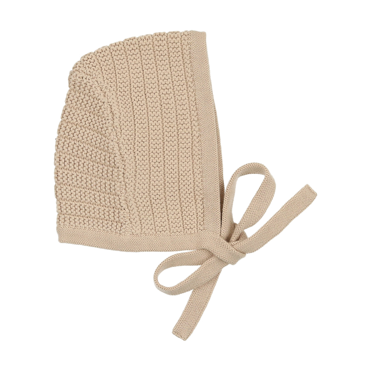 Peluche Tan Rib Knit Bonnet – Little Loungers