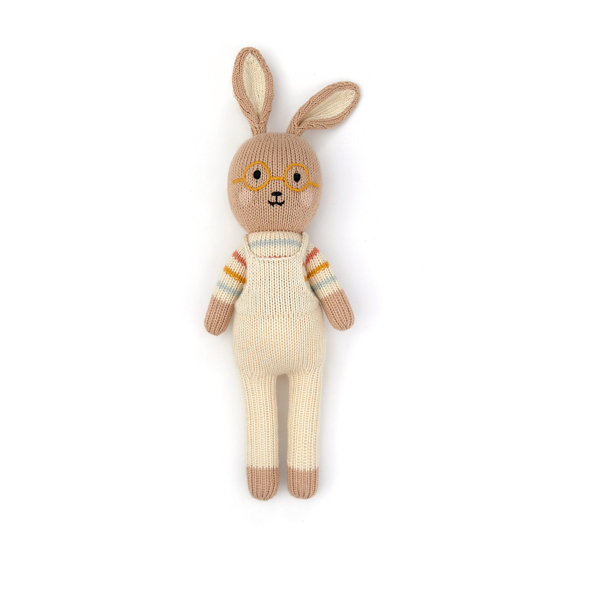 Tun Tun Natural Mike the Bunny Knit Doll – Little Loungers